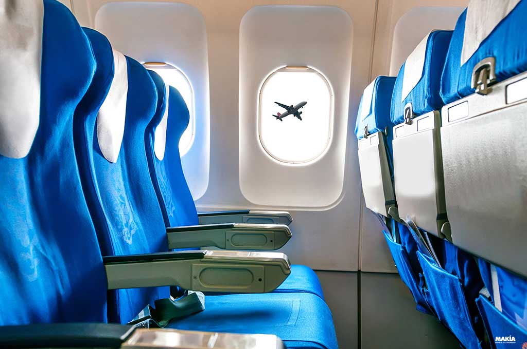Asientos Azules en Aviones | ¿Por qué generalmente tienen ese color?